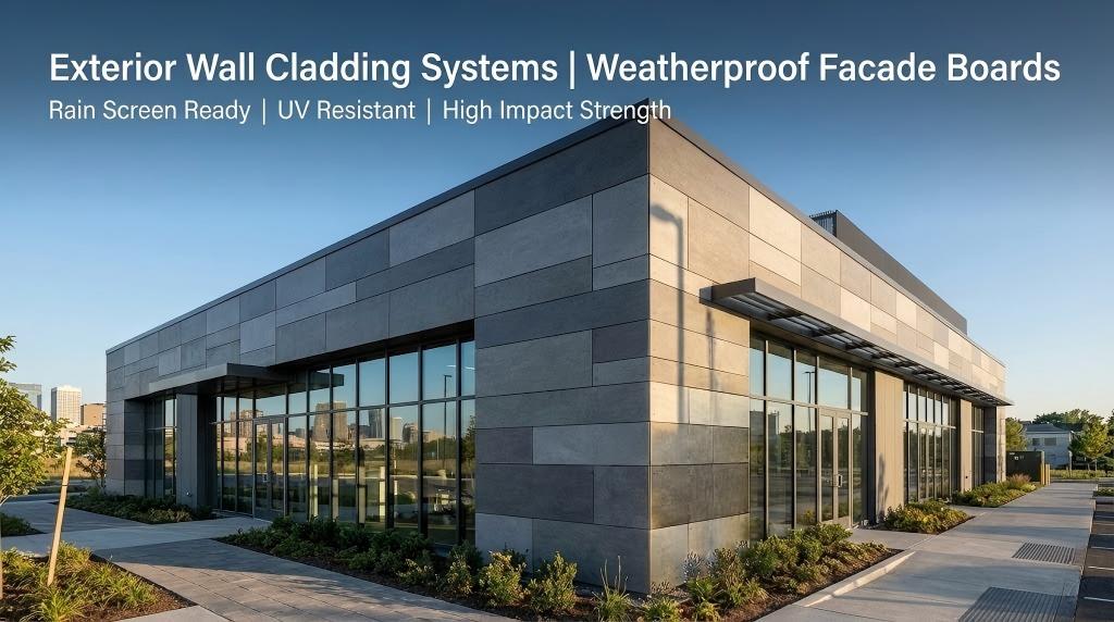 Exterior Wall Cladding Systems | Weatherproof Facade Boards